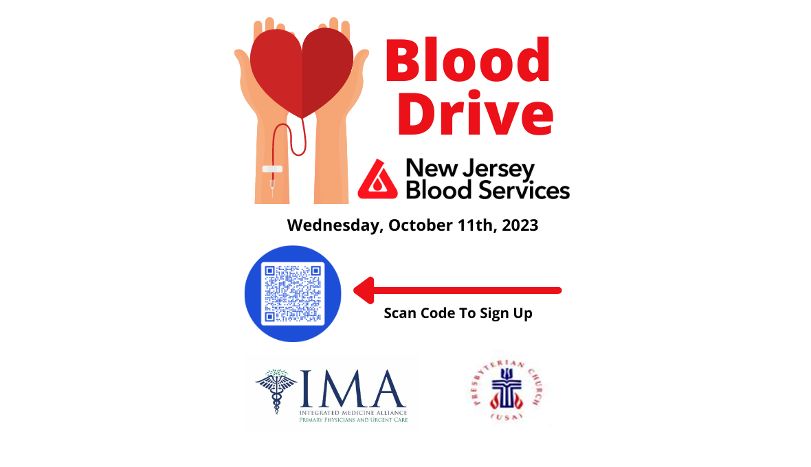 Blood Drive- New Jersey Blood Services - Integrated Medicine Alliance