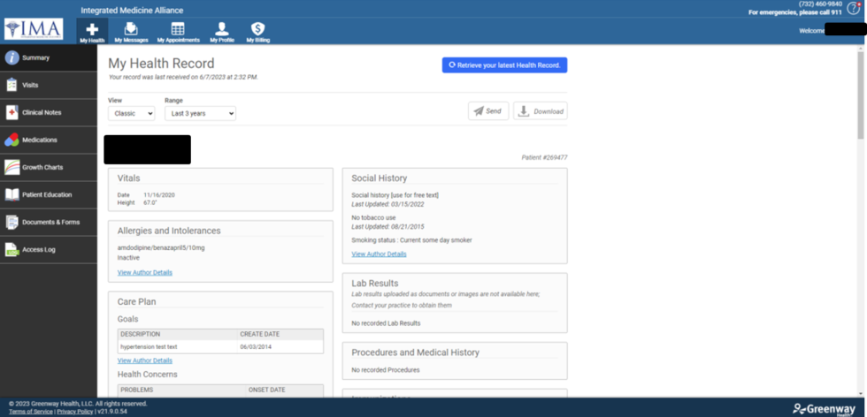 Patient Portal Troubleshooting - Printing Labs/Cart - Integrated ...